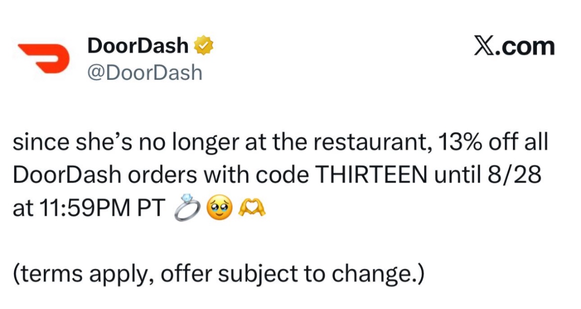 Report New Targeted Uber/DoorDash/GrubHub Promos. NO DISCUSSION In This Thread!